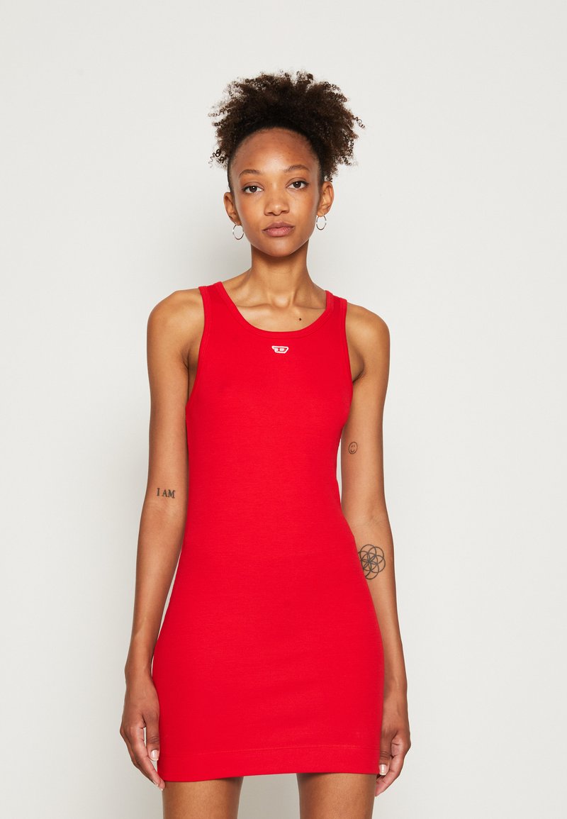 Diesel D-TANK-D - Shift dress - red - Zalando.co.uk