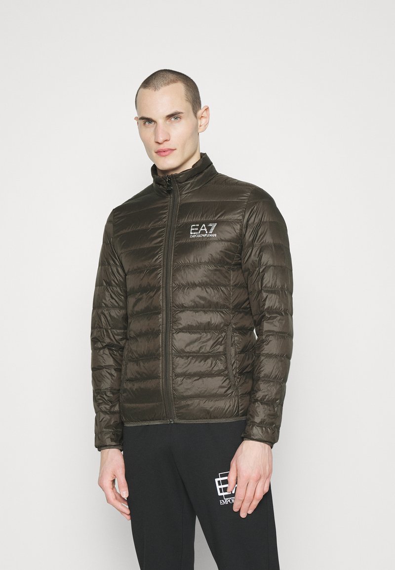EA7 Emporio Armani JACKET - Dunjakker - dark grey/mørkegrå - Zalando.dk