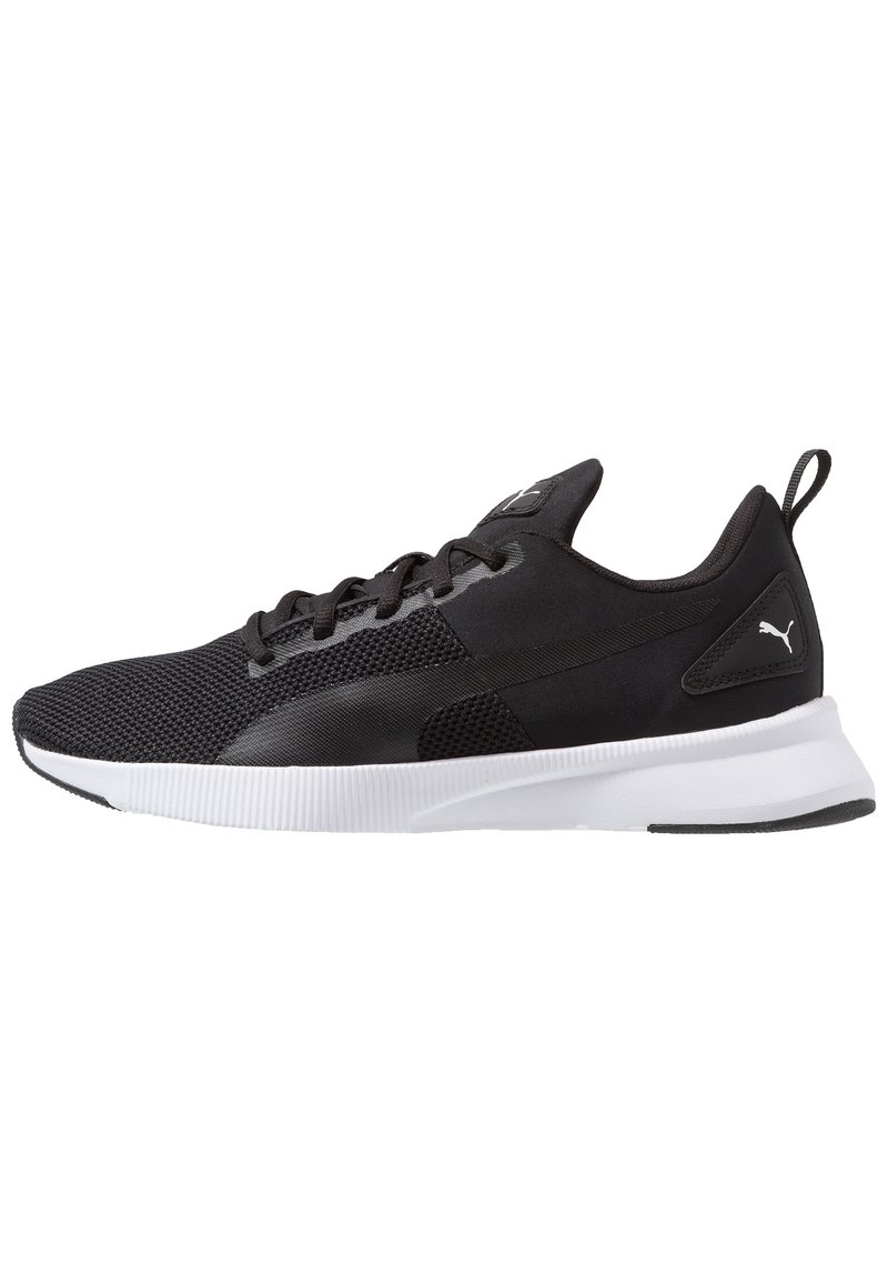 Puma FLYER RUNNER - Neutral running shoes - black/white/black - Zalando.ie