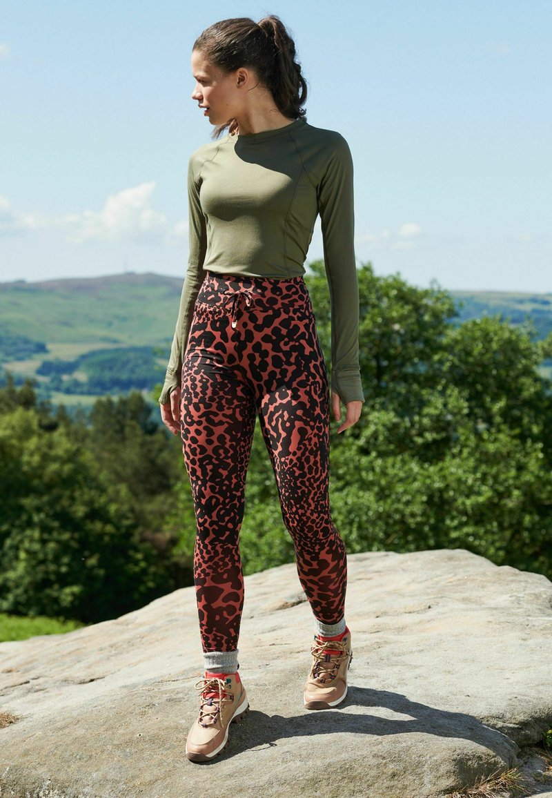 Next ELEMENTS - Broek - rust brown animal/bruin - Zalando.nl