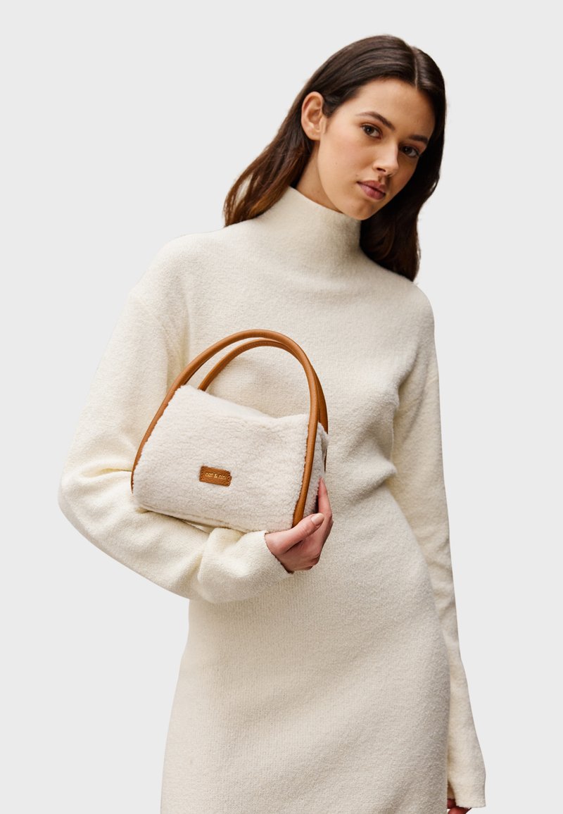 nat & nin MINI HARPER - Sac à main - cream/beige - ZALANDO.FR
