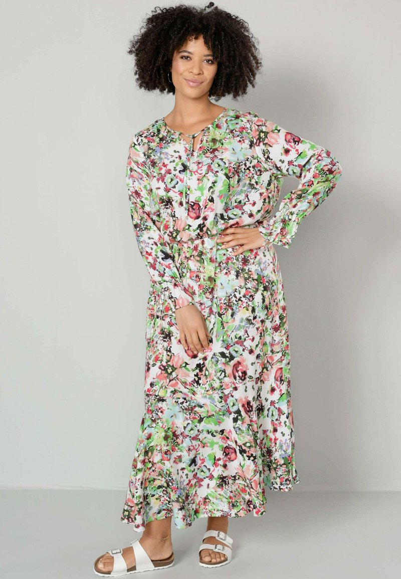 Angel of Style Maxikleid - not defined/grün-meliert - Zalando