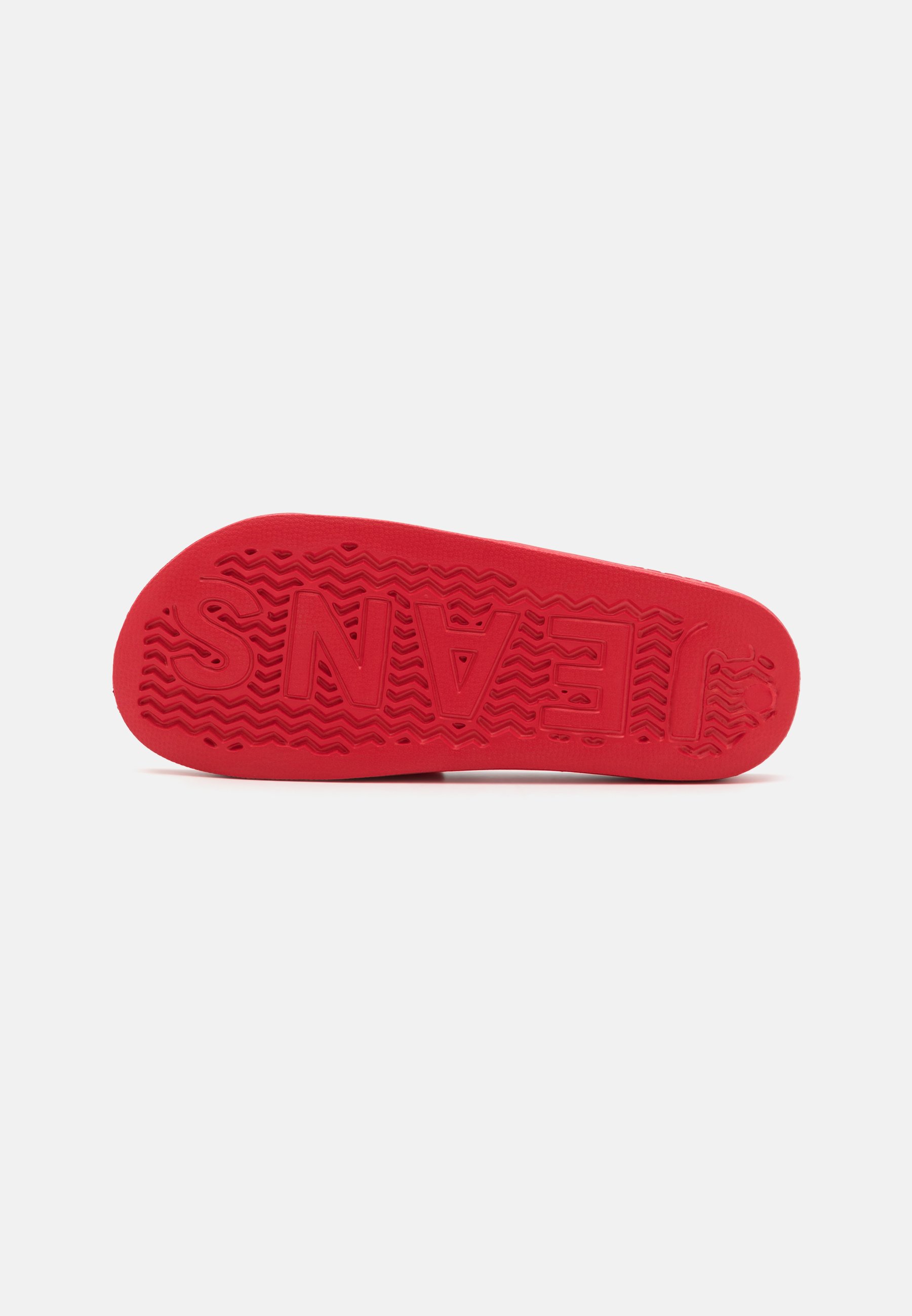 Tommy Jeans FLAG POOL Pool slides red hot red Zalando