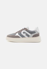 Furla LACE UP - Trainers - grigio scuro/silver/grigio/grey - Zalando.co.uk