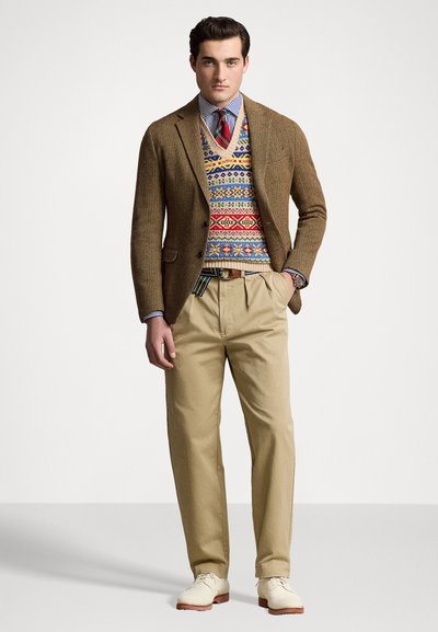 Polo Ralph Lauren WHITMAN RELAXED FIT PLEATED CHINO PANT - Chinos ...