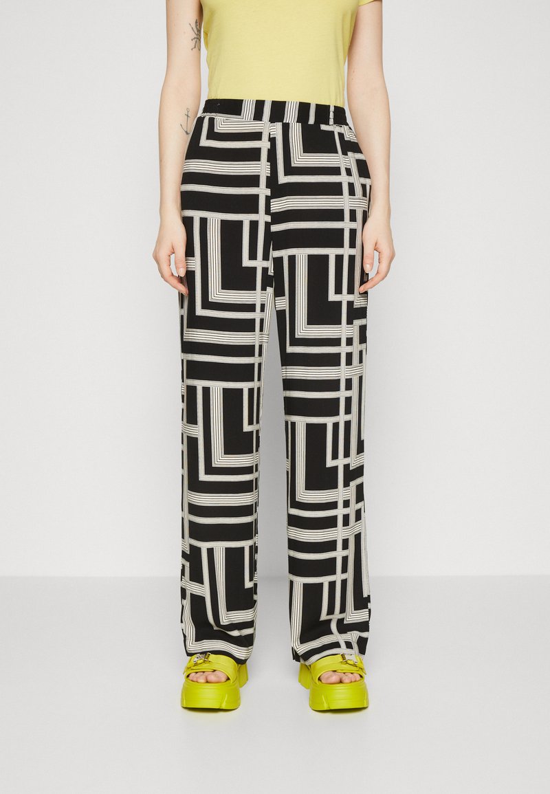 Lindex TROUSERS BELLA LONG - Pantalones - black/negro - Zalando.es