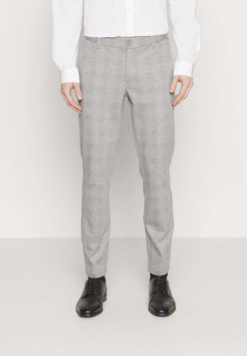 Only And Sons Onsmark Pant Stoffhose Grey Grau Zalando At