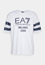 EA7 Emporio Armani T-shirts med print - white/hvit - Zalando.no