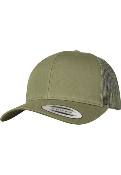 Flexfit CURVED CLASSIC SNAPBACK - Keps - buck/grön - Zalando.se