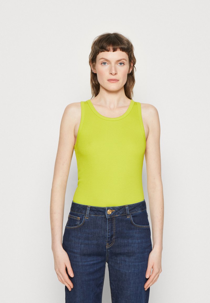 Samsøe Samsøe ALEXO TANK - Top - fragile sprout/neongrün - Zalando.de