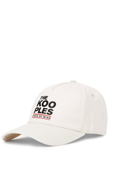 The Kooples SCHWARZE BAUMWOLLKAPPE MIT LOGO - Cap - black/schwarz ...