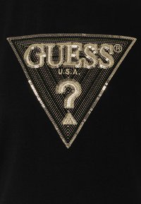 Guess TRIANGLE TEE - T-Shirt print - jet black/schwarz - Zalando.ch