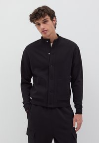 B.ANGEL WITH BUTTONS - Sweat zippé - black/noir - ZALANDO.FR