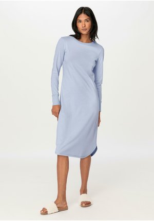 Hanro KURZARM - Camicia da notte - blue glow/celeste - Zalando.it