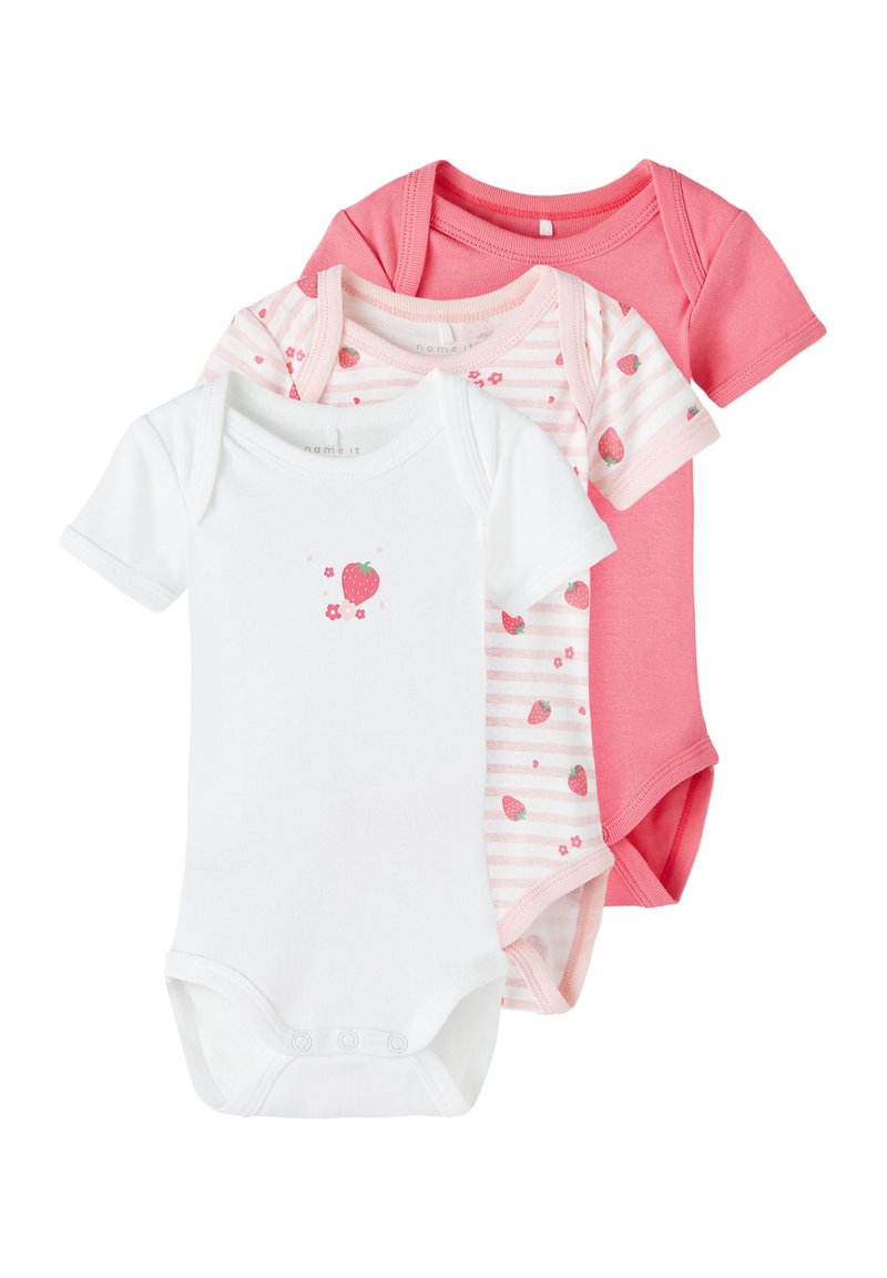 Name it NBFBODY STRAWBERRY 3 PACK - Body / Bodystocking - pink - Zalando.dk