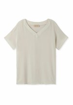 Falconeri Blusa - weiß alabaster beige/gris claro - Zalando.es