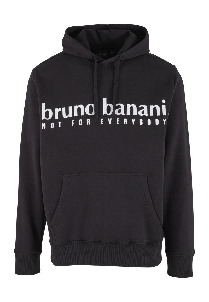 Bruno Banani Hoodie - black/zwart - Zalando.nl