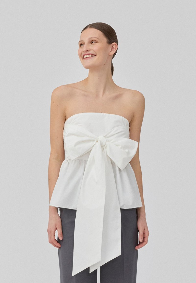 Modström ILENA - Top - soft white/white - Zalando.ie