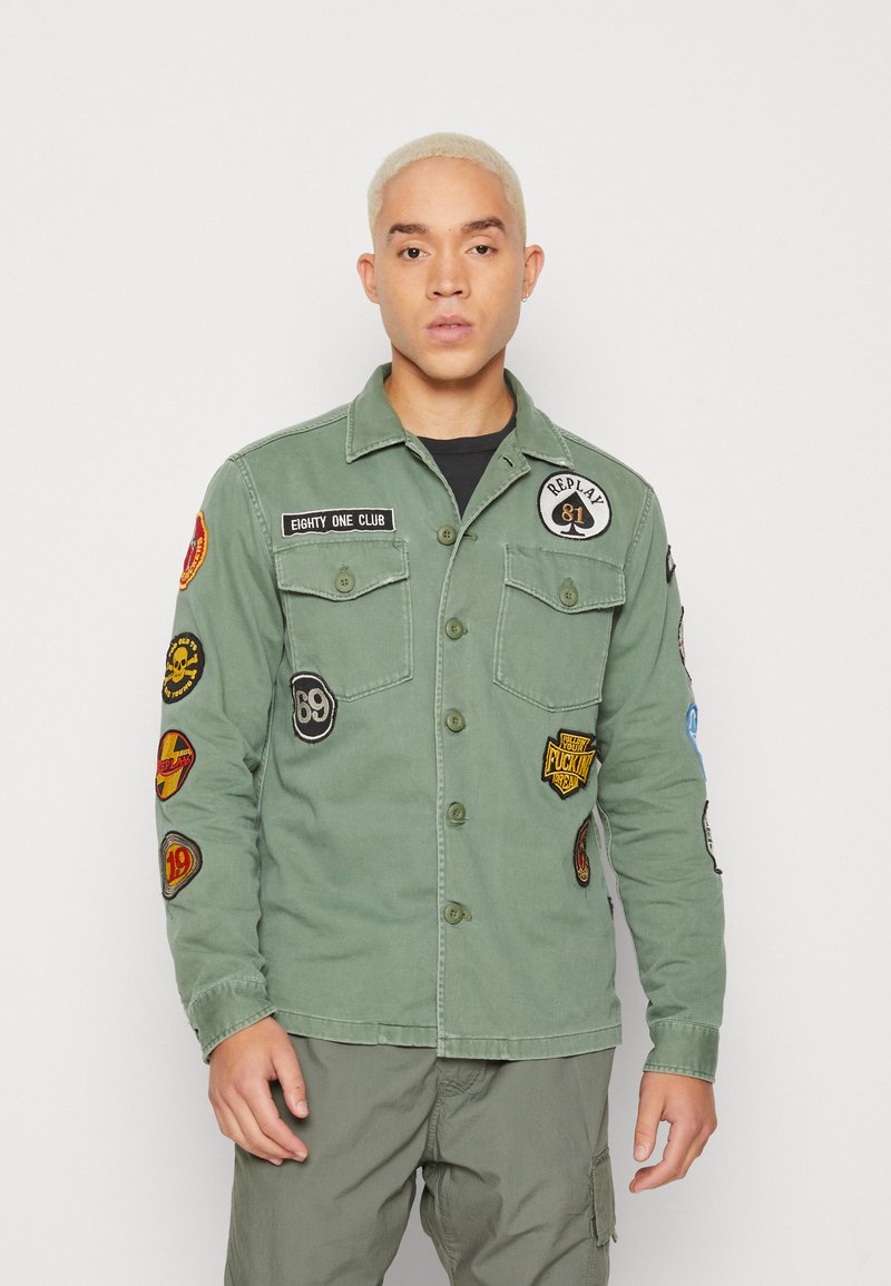 Replay JACKET - Lett jakke - light military/khaki - Zalando.no