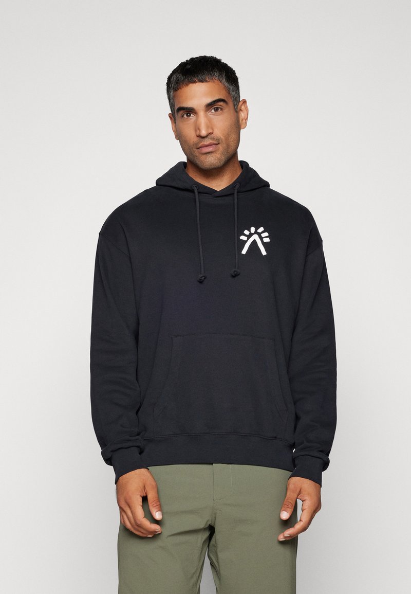 Peak Performance GRAPHIC HOOD - Hoodie - black/zwart - Zalando.nl