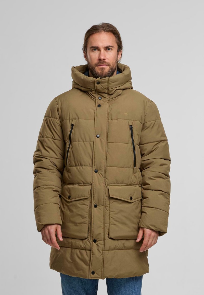 Fynch-Hatton Winter coat - oak/light green - Zalando