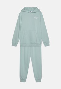 Puma LOUNGEWEAR SUIT UNISEX SET - Trainingspak - modern mint/lichtblauw ...