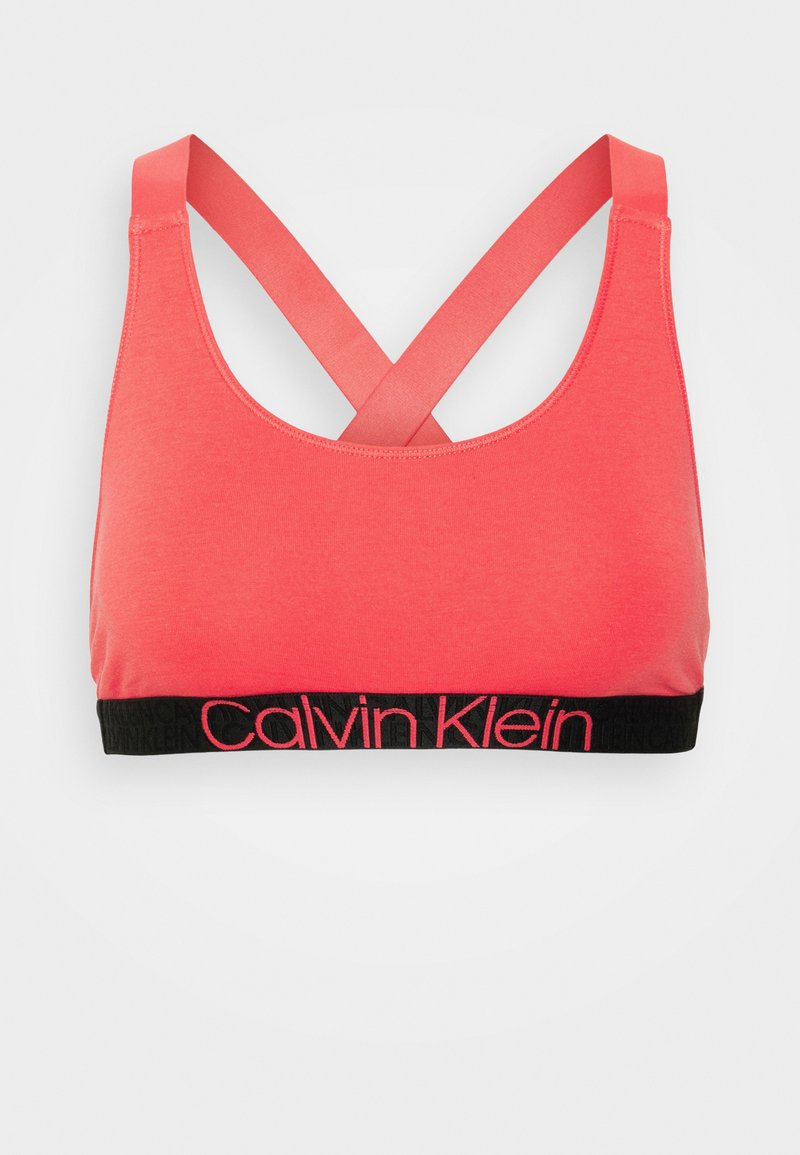 Calvin Klein Underwear UNLINED BRALETTE - Bustier - punch pink/pink ...