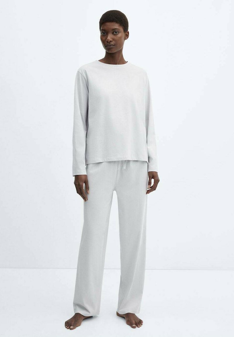 Mango Nattøj sæt - mottled light grey/lysegråmeleret - Zalando.dk