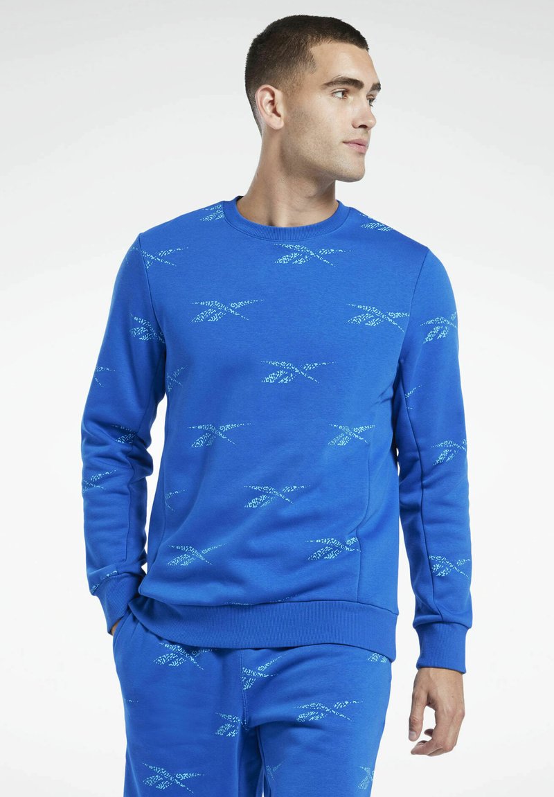 Reebok IDENTITY VECTOR CREW - Sweatshirt - vector blue/blau - Zalando.de