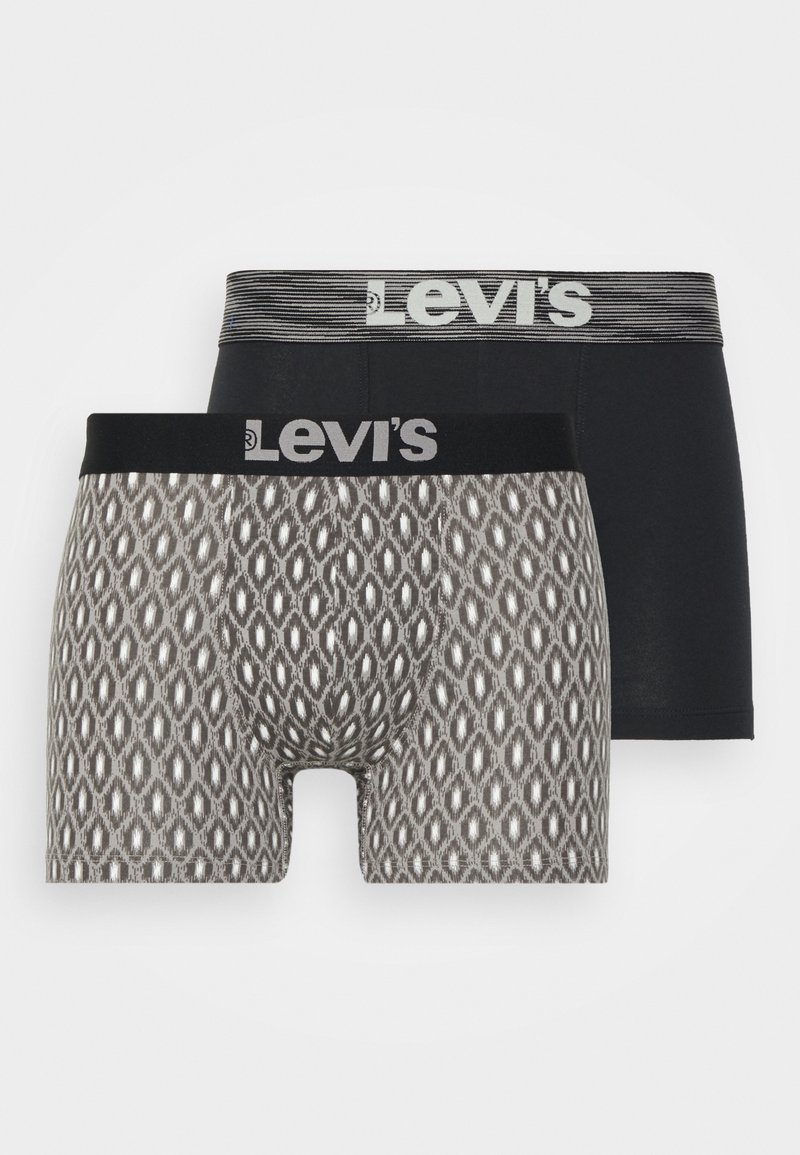 Levi's® LEVIS MEN ARTISANAL BOXER BRIEF 2 PACK - Pants - black/grey ...
