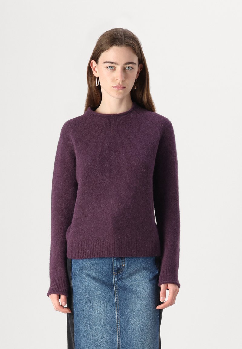 BOSS FESPERANAS - Jumper - purple/black - Zalando.ie