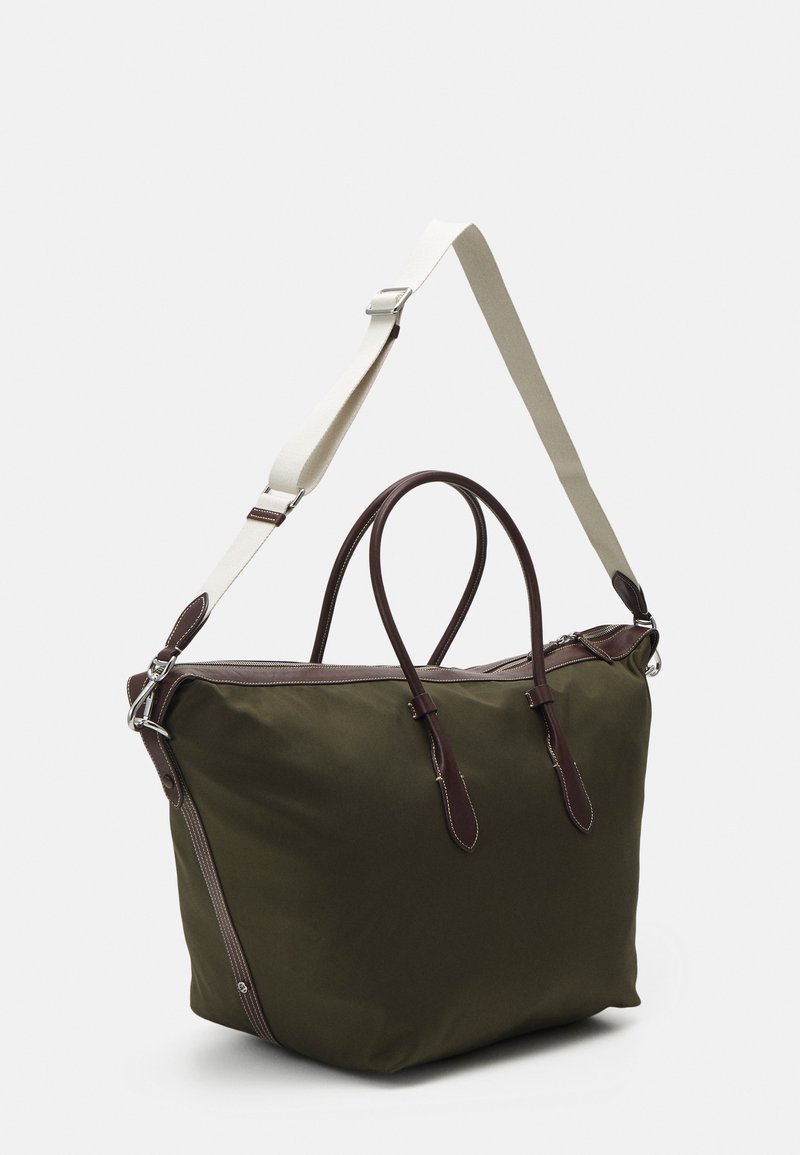 Polo Ralph Lauren TOTE EXTRA LARGE - Tote bag - company olive/olive ...