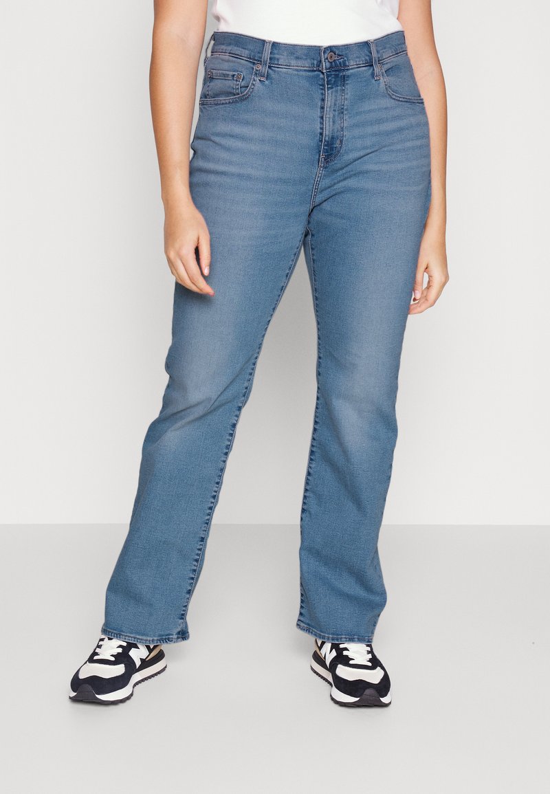 Levi's® Plus 725™ HIGH RISE BOOTCUT - Jeans bootcut - blue wave/carta ...