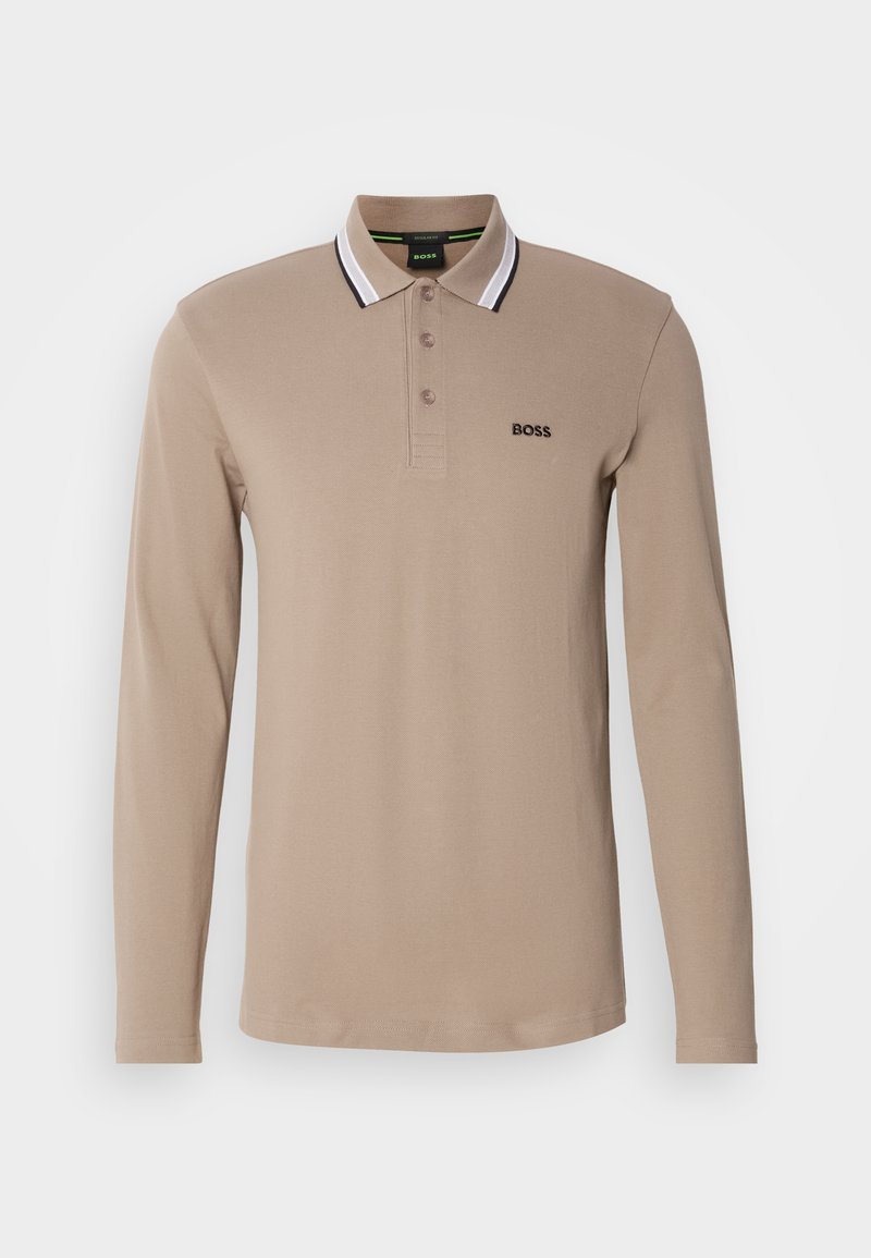 BOSS PLISY - Bluzka z długim rękawem/jasnozielony - Zalando.pl