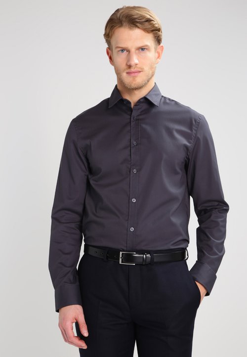 WE Fashion Hemd - grey/dunkelgrau - Zalando.ch