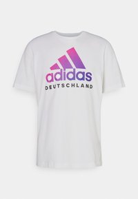 adidas Performance DEUTSCHLAND DFB DNA TEE - National team wear - white ...
