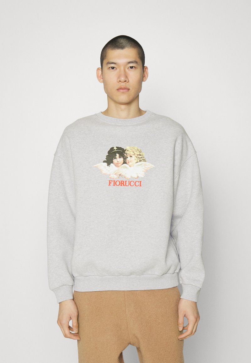 Fiorucci CREW NECK HEATHER - Sweatshirt - grey/light grey - Zalando.co.uk