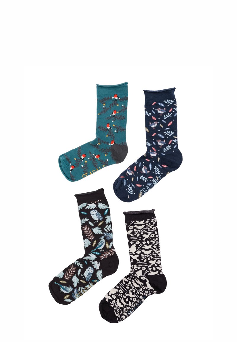 Seasalt Cornwall 4 PACK - Strømper - redstart mix/sort - Zalando.dk