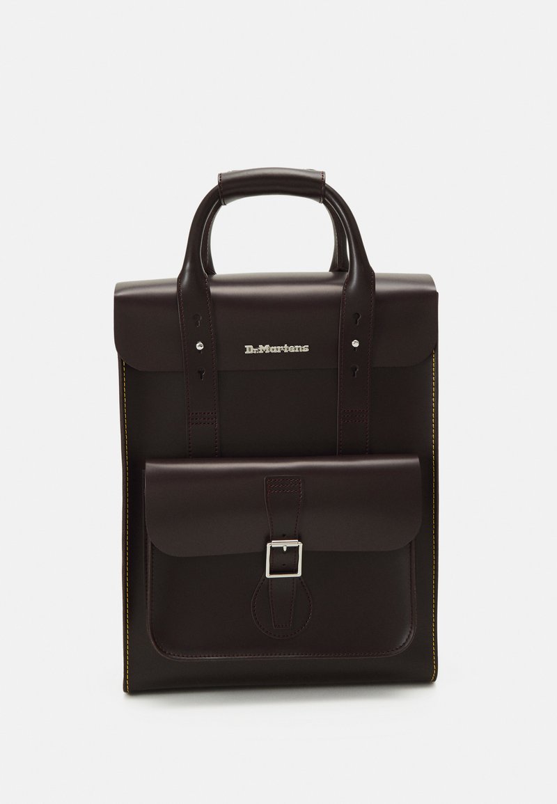 Dr. Martens BACKPACK UNISEX - Kuprinė - burgundy kiev+ smooth/juoda ...