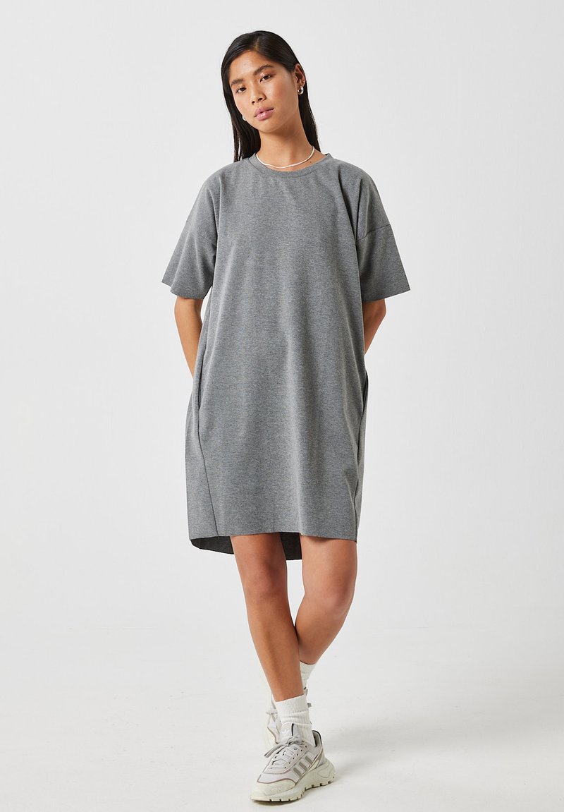 Minimum REGITZA - Day dress - dark grey mel/mottled dark green - Zalando.ie
