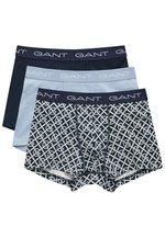GANT 3-PACK G PATTERNED - Panties - evening blue/dunkelblau - Zalando.at