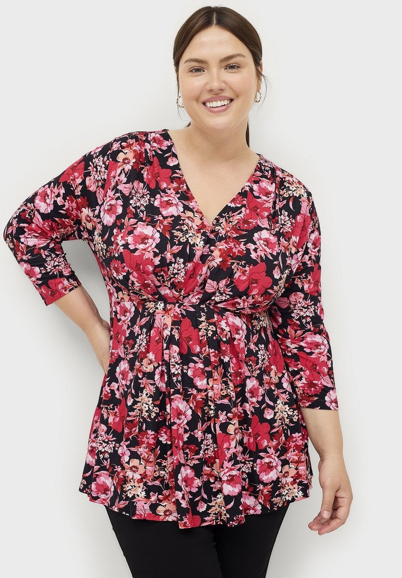 Ellos Plus collection Blouse - red/rouge - ZALANDO.FR