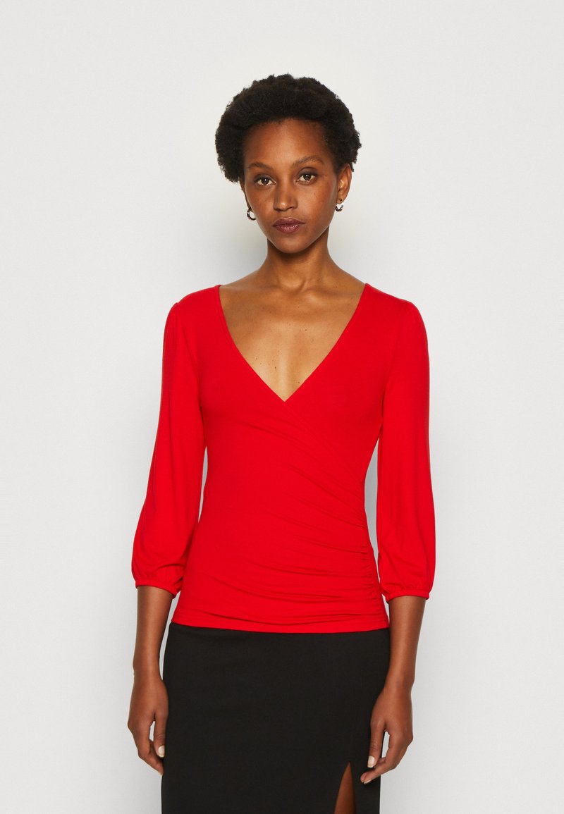 Anna Field Langarmshirt - red/rot - Zalando.ch