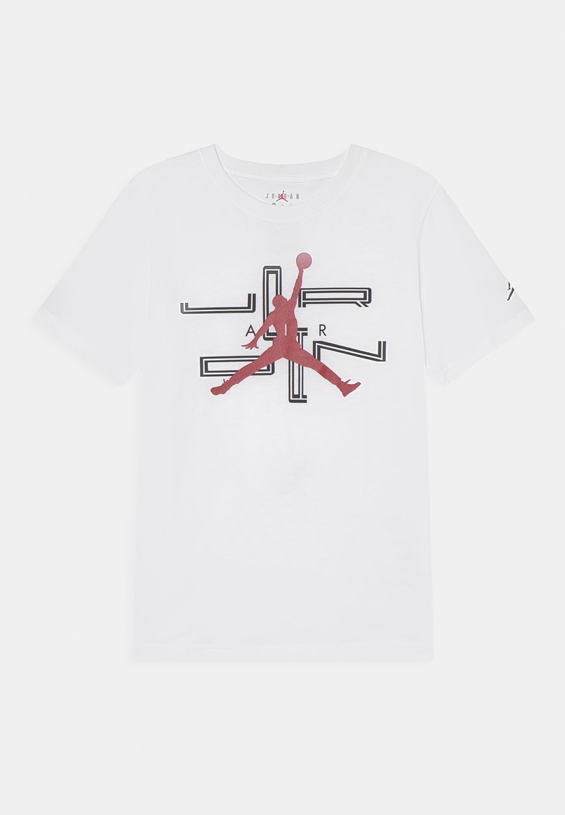 Jordan VARSITY TEE - Print T-shirt - white - Zalando.ie