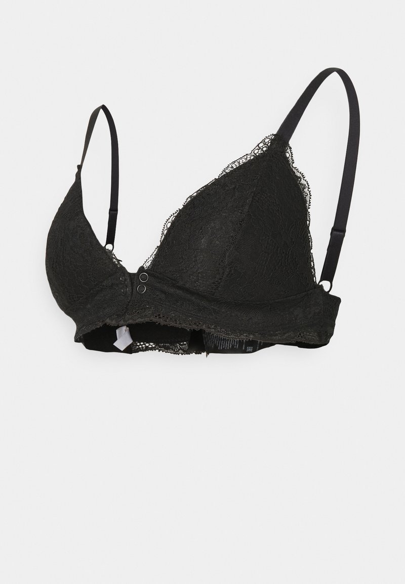 MAMALICIOUS MLZENINA NURSING BRA - Triangle bra - black - Zalando.de
