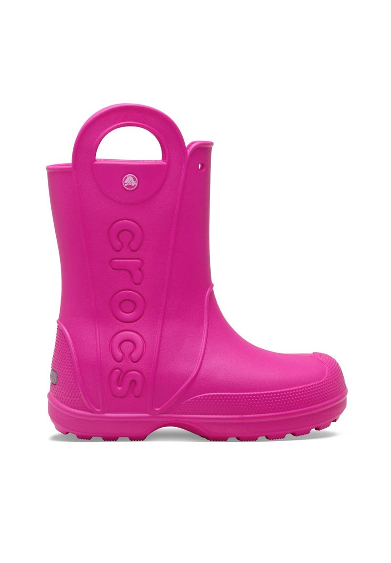 Crocs HANDLE IT RAIN - Bottes en caoutchouc - pink crush/rose - ZALANDO.FR