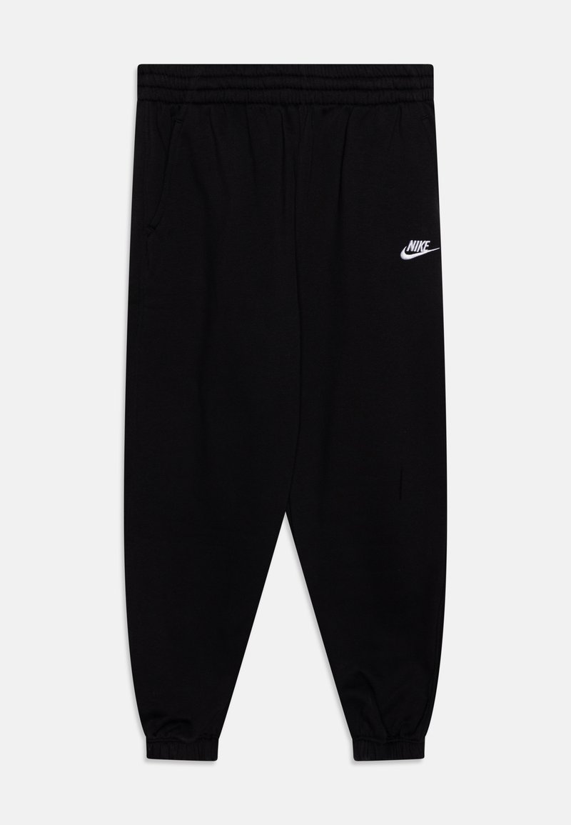 Nike Sportswear Club Loose Pant Tracksuit Bottoms Black White Black