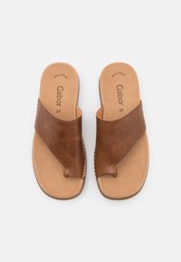 Gabor Tongs - peanut/cognac - ZALANDO.FR