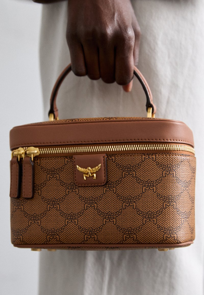 MCM HIMMEL LTS CROSSBODY - Handbag - cognac - Zalando.ie