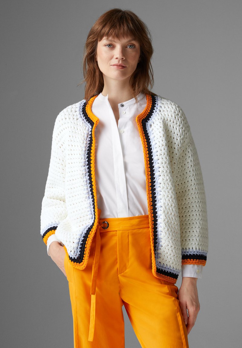 Bogner Vest - off-white orange/crème - Zalando.be